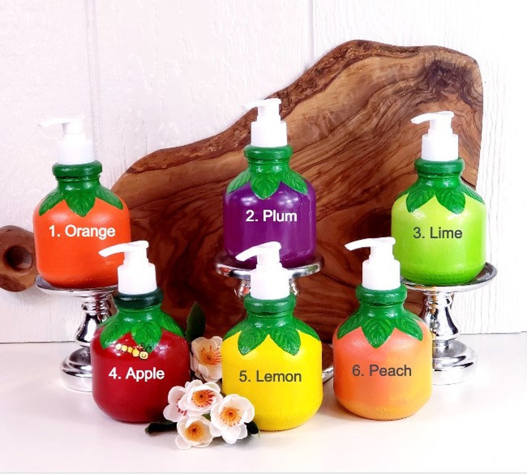 Fruit Hand Soap Dispensers Made From Reclaimed Martinelli's Apple Juice ...