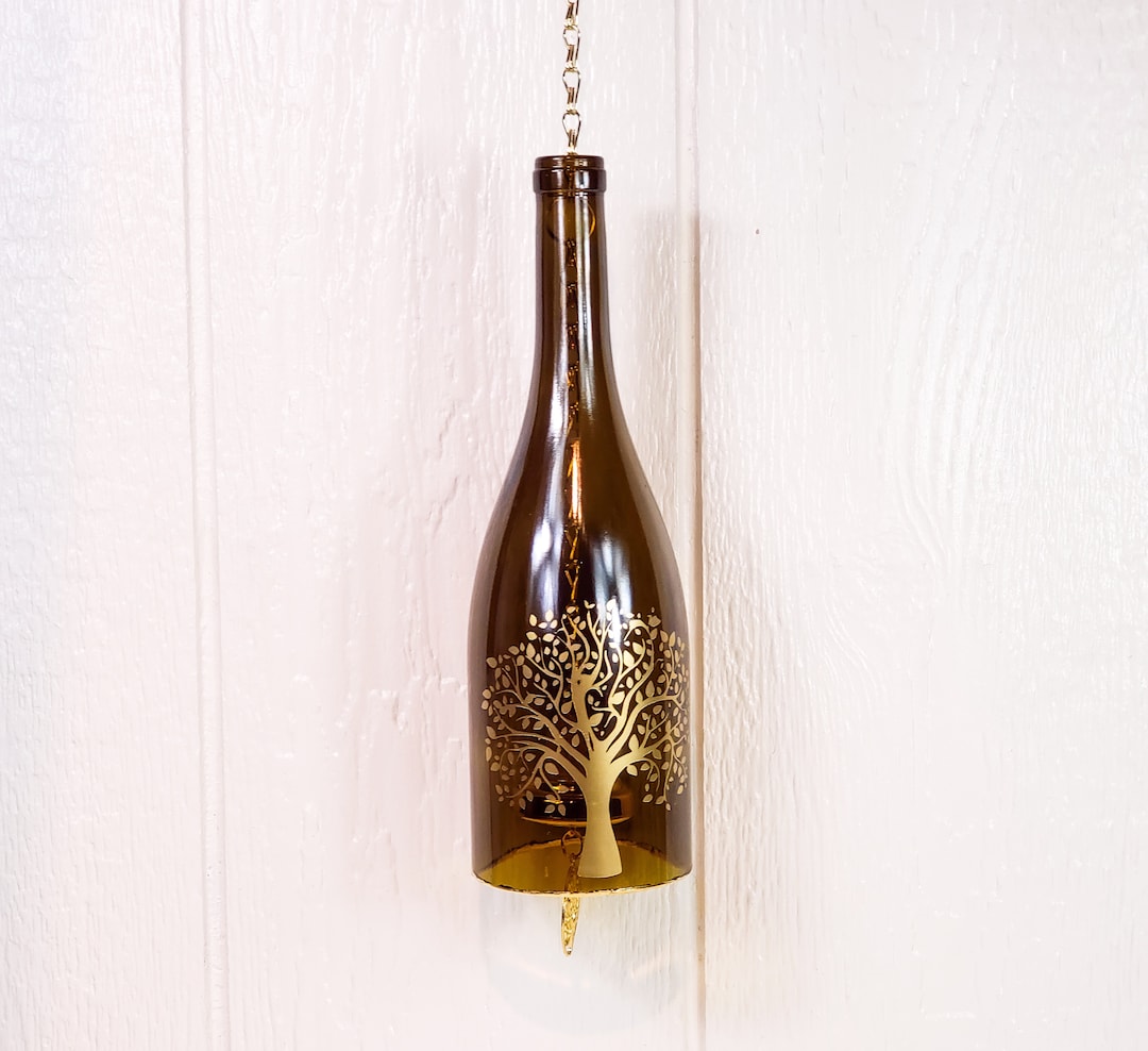 Gold Tree of Life Wind Chime | Symbol of Strength and Beauty, and ...