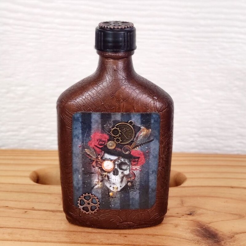 Steampunk Flask - Etsy