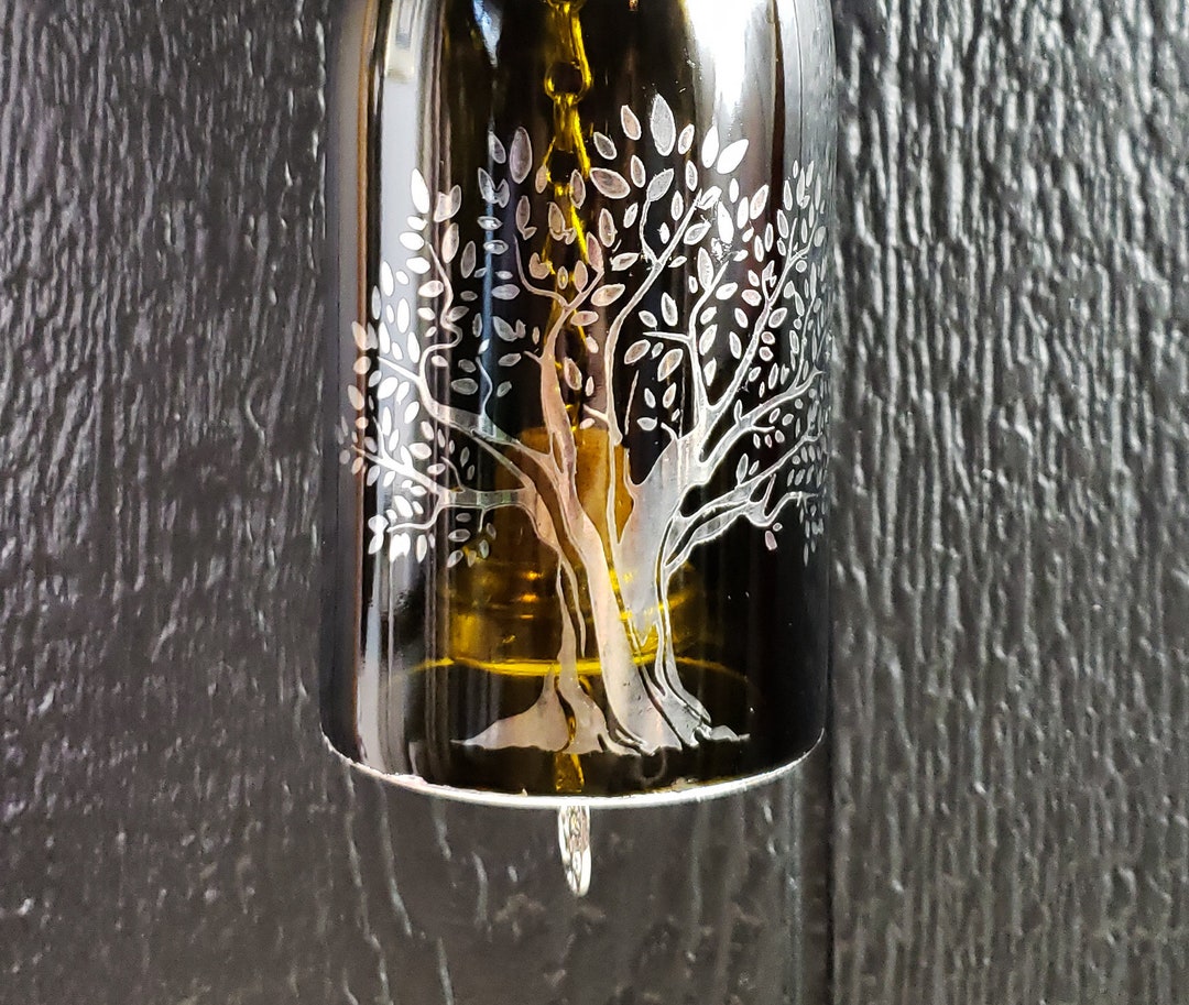 Silver Tree of Life Wind Chime | Symbol of Strength and Beauty, and ...