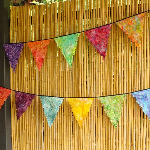 Rustic Bunting - Etsy