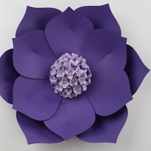 Mini Hydrangea Petal Template Paper Flower Small/medium/large PNG SVG ...