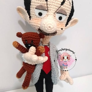 MR BEAN and Teddy PATTERN Amigurumi - Etsy
