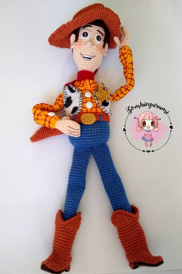 WOODY Crochet Pattern - Etsy UK