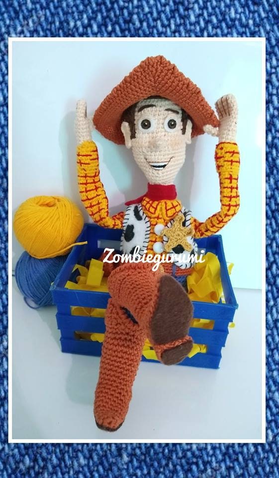 WOODY Crochet Pattern - Etsy UK