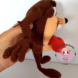 TAZ AMIGURUMI PATTERN - Etsy