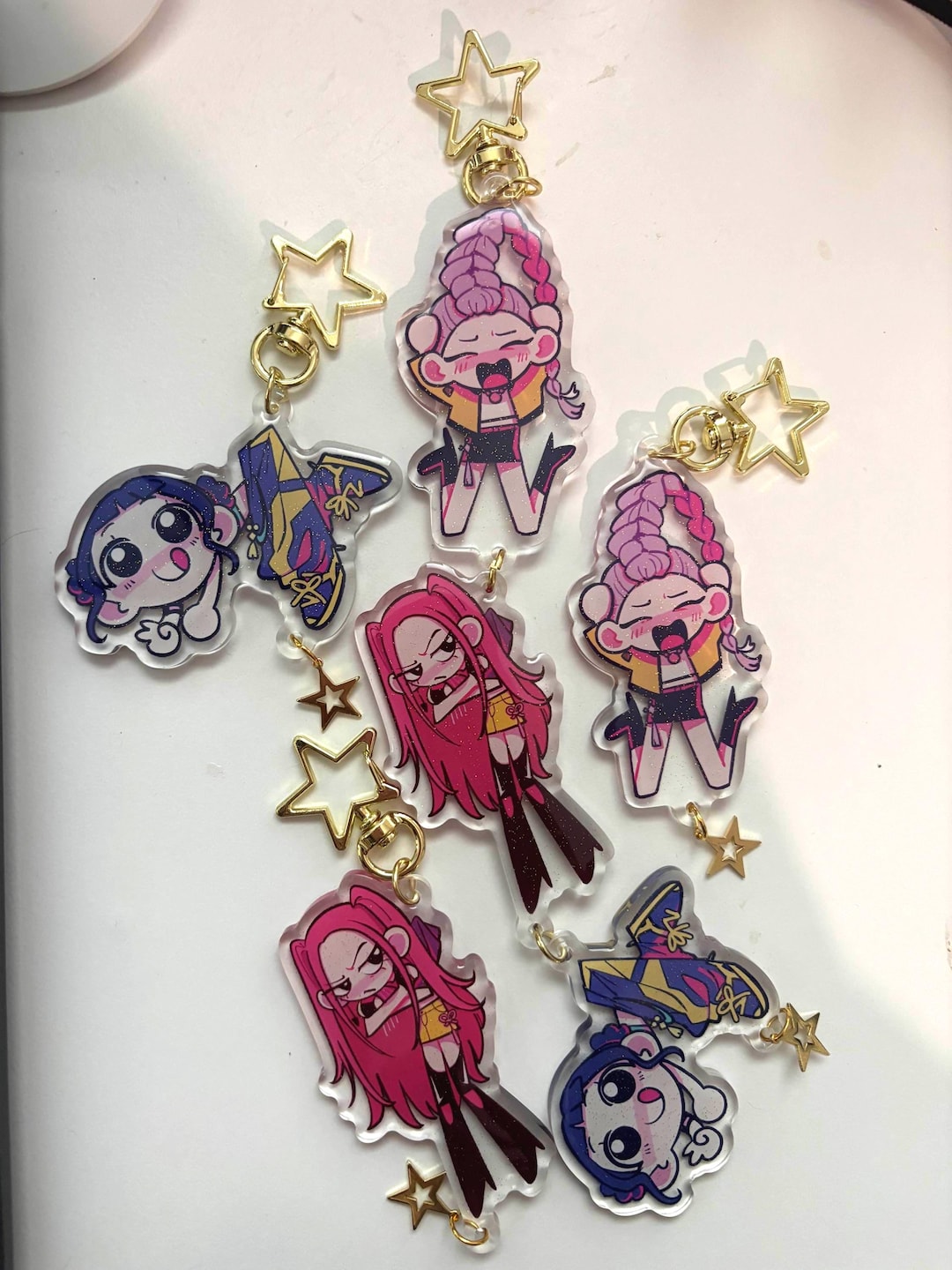 Kpop Girl Chibi Keychains! - Etsy