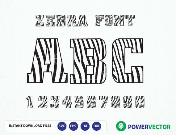 Zebra 0 Font