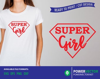 Super Girl Svg | Etsy