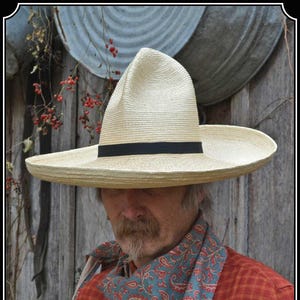El Chico Cano Straw Hat - Etsy