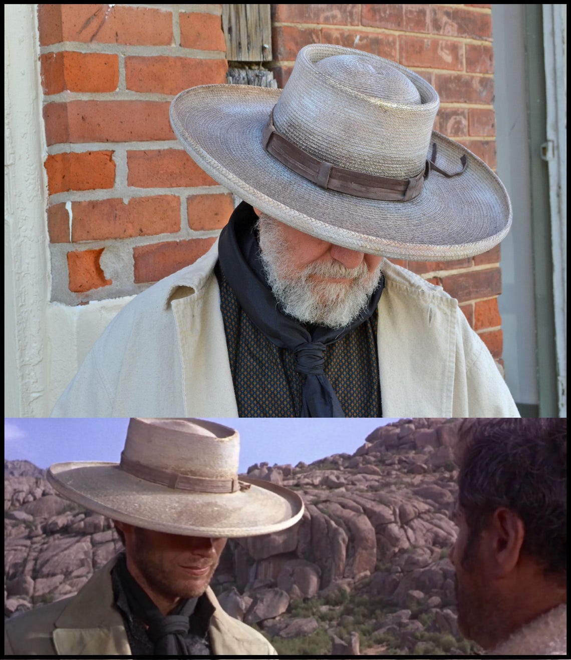 The Good, the Bad, and the Ugly Straw Hat: Clint Eastwood 'blondie ...