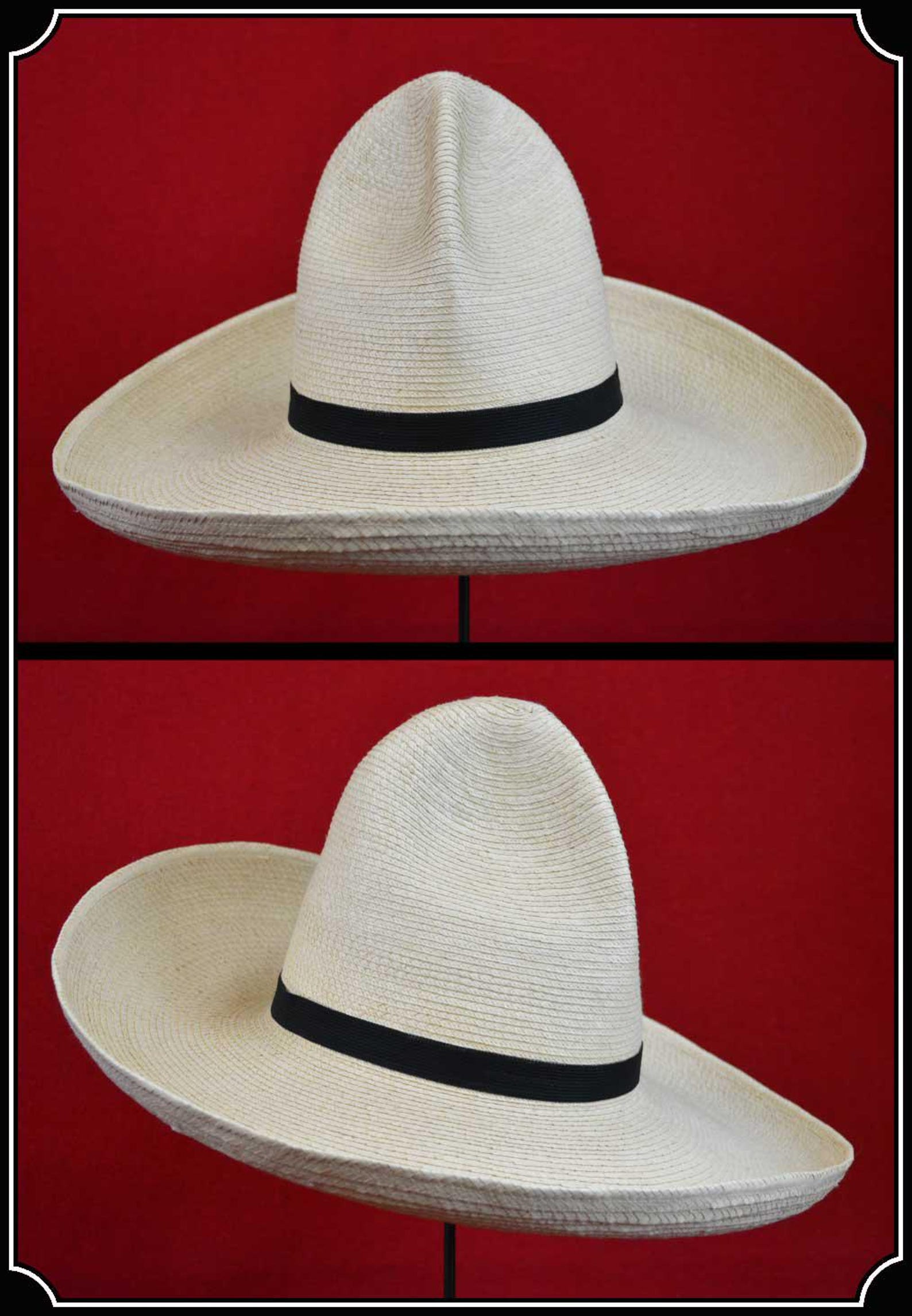 El Chico Cano Straw Hat - Etsy
