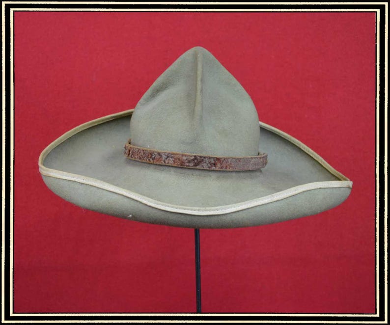 Vintage - Wool Felt Hat 6 7/8 Pre-styled Hat - One of a Kind ...