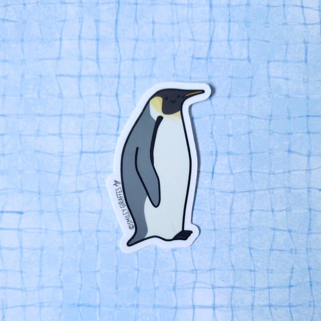 Smiley Penguin Vinyl Sticker Waterproof - Etsy