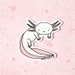 Smiley Axolotl Vinyl Sticker | Waterproof - Etsy Canada