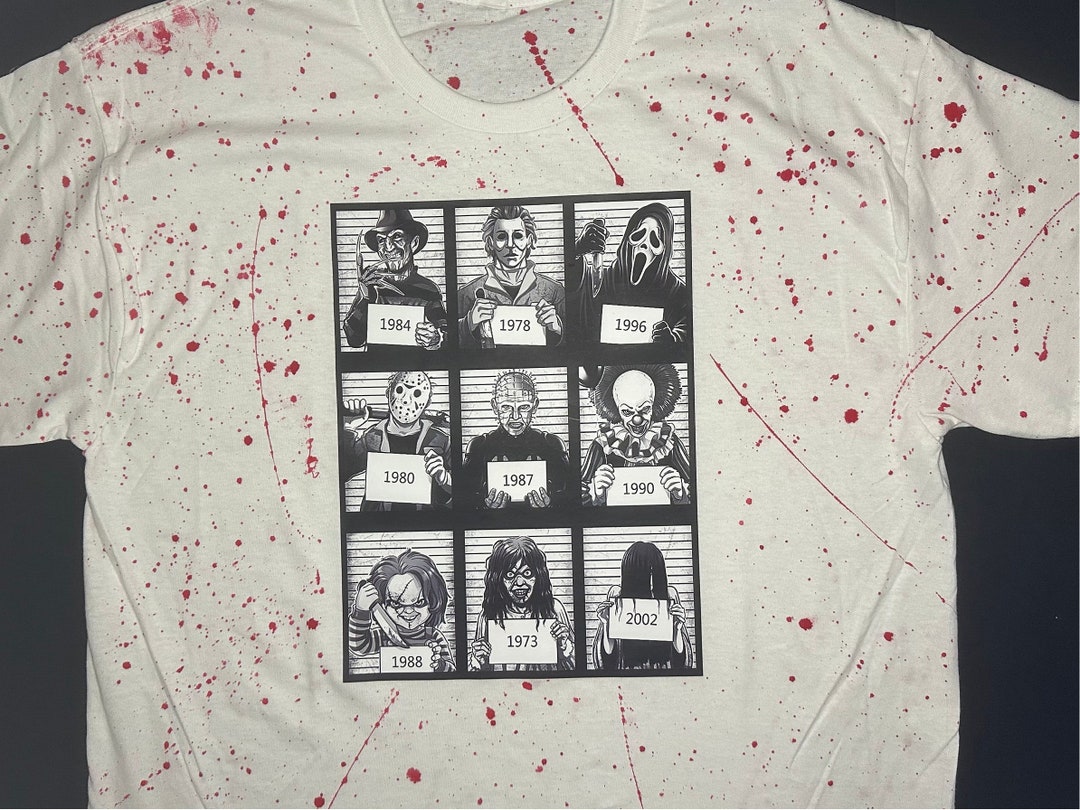 Horror Criminal Paint Splatter - Etsy