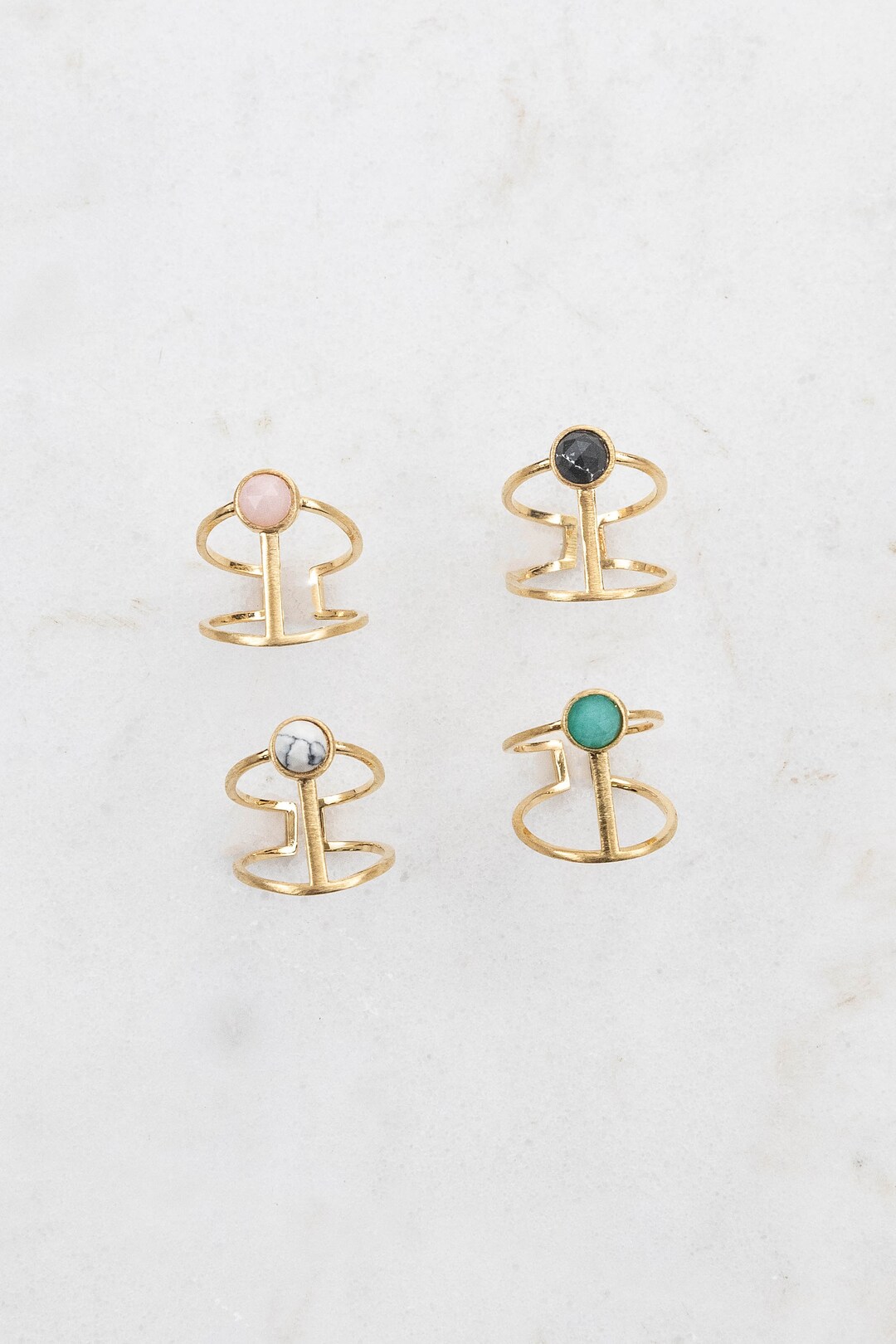 Athena Stone Ring - Etsy
