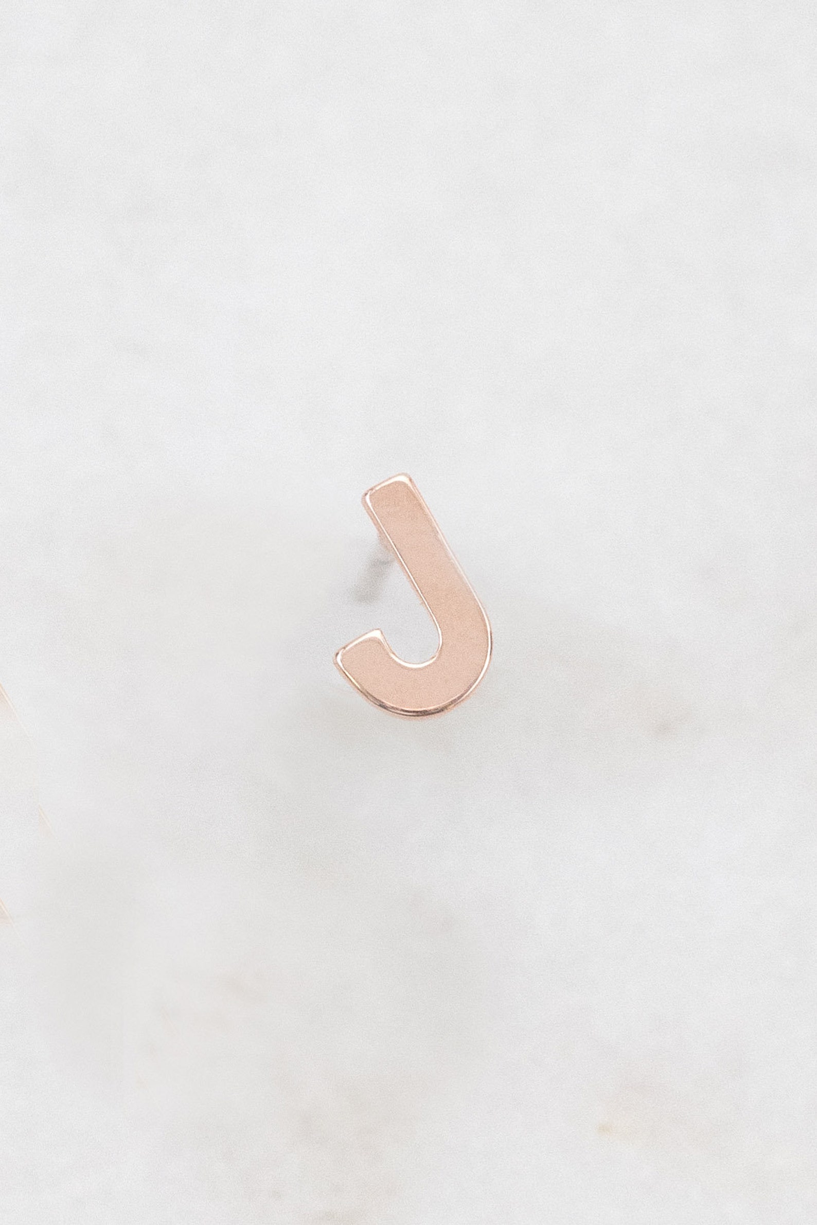 Alphabet Earring | J - Etsy