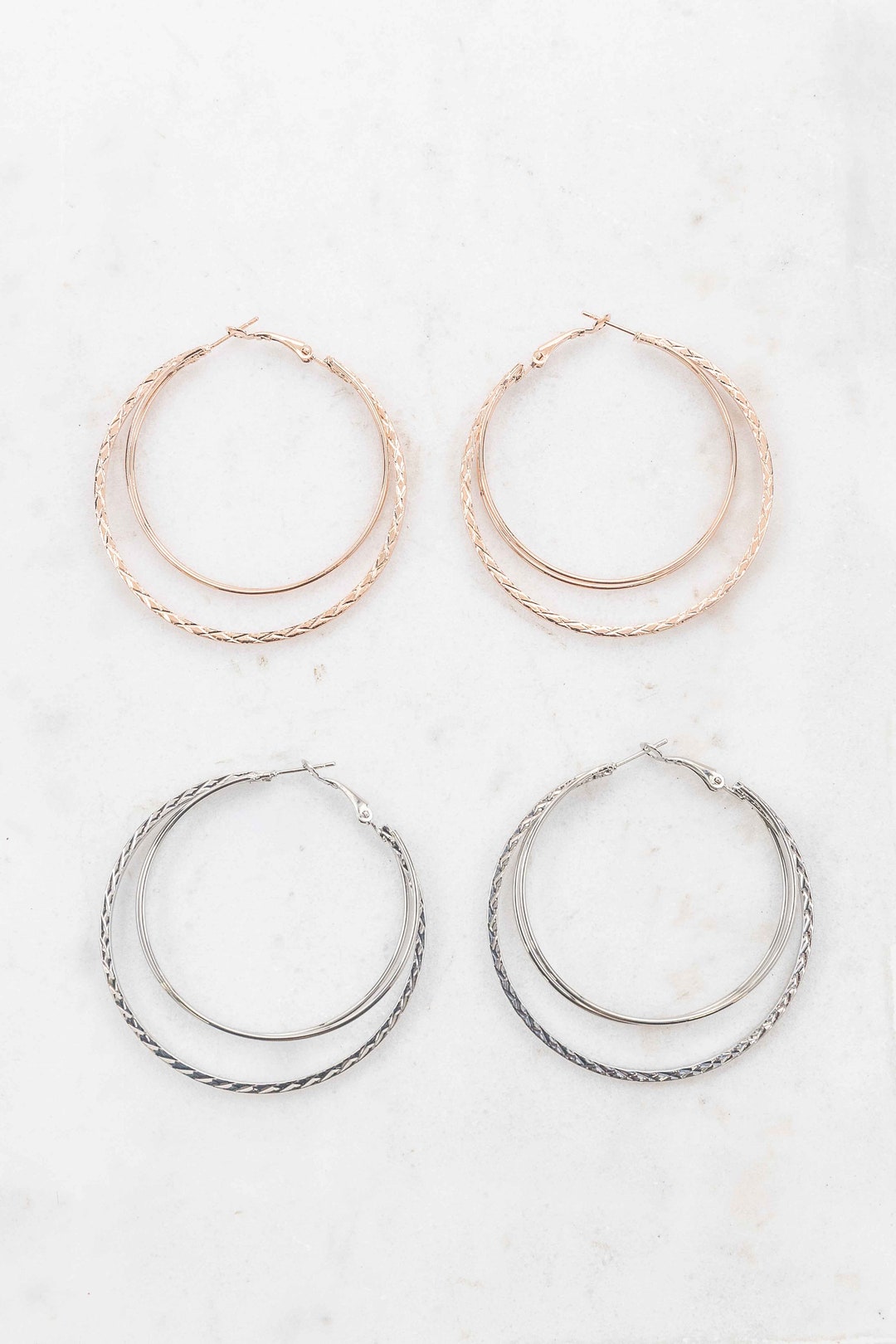 Pantheon Hoop Earrings Etsy