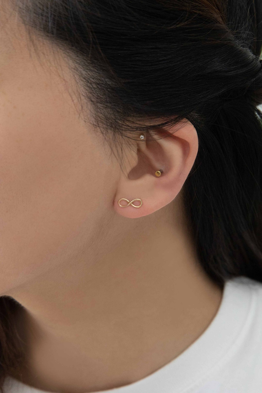 Infinity Earrings - Etsy