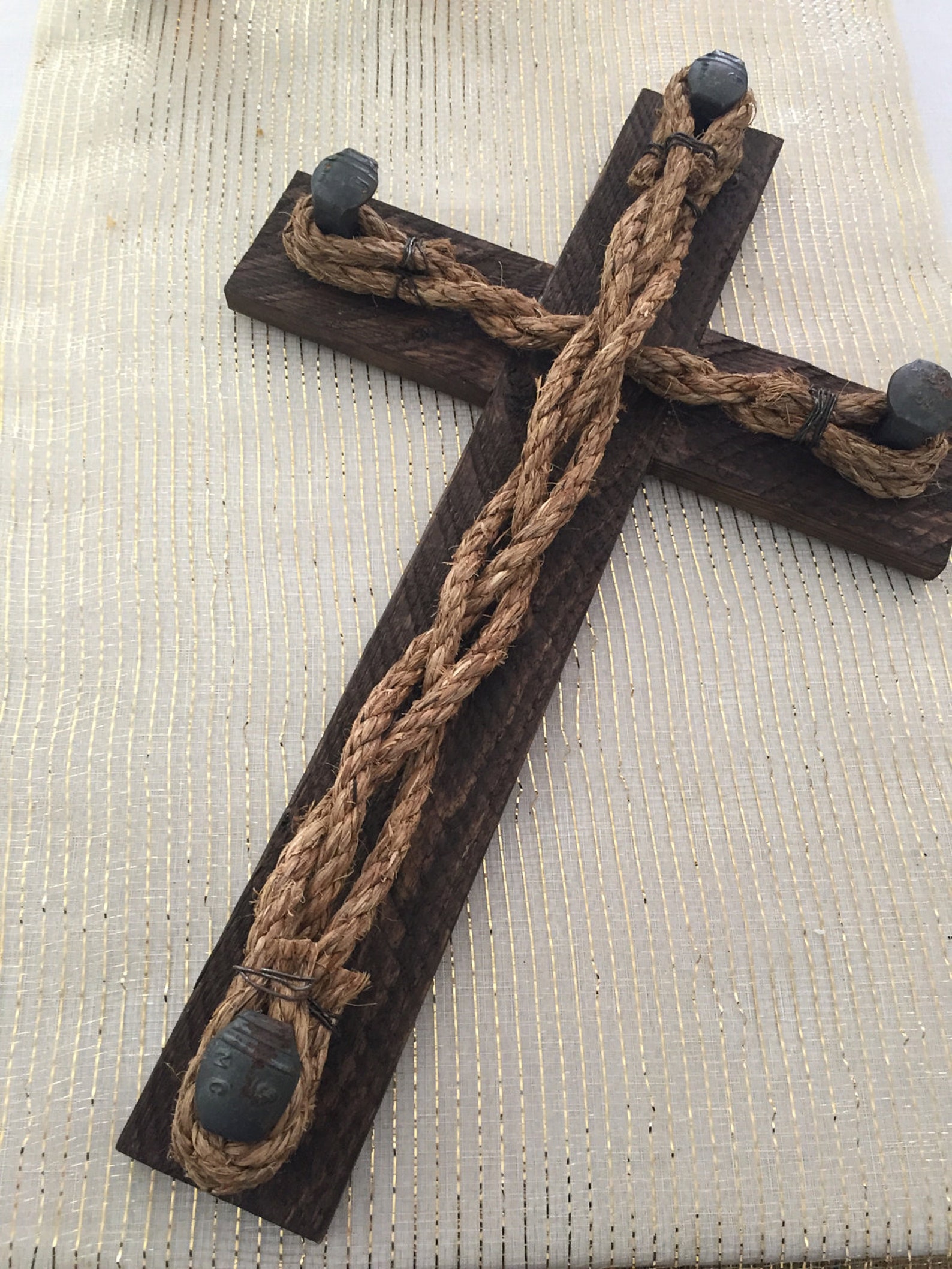 Wedding Braid Cross - Cord of Three Strands - Unity Ceremony - Etsy