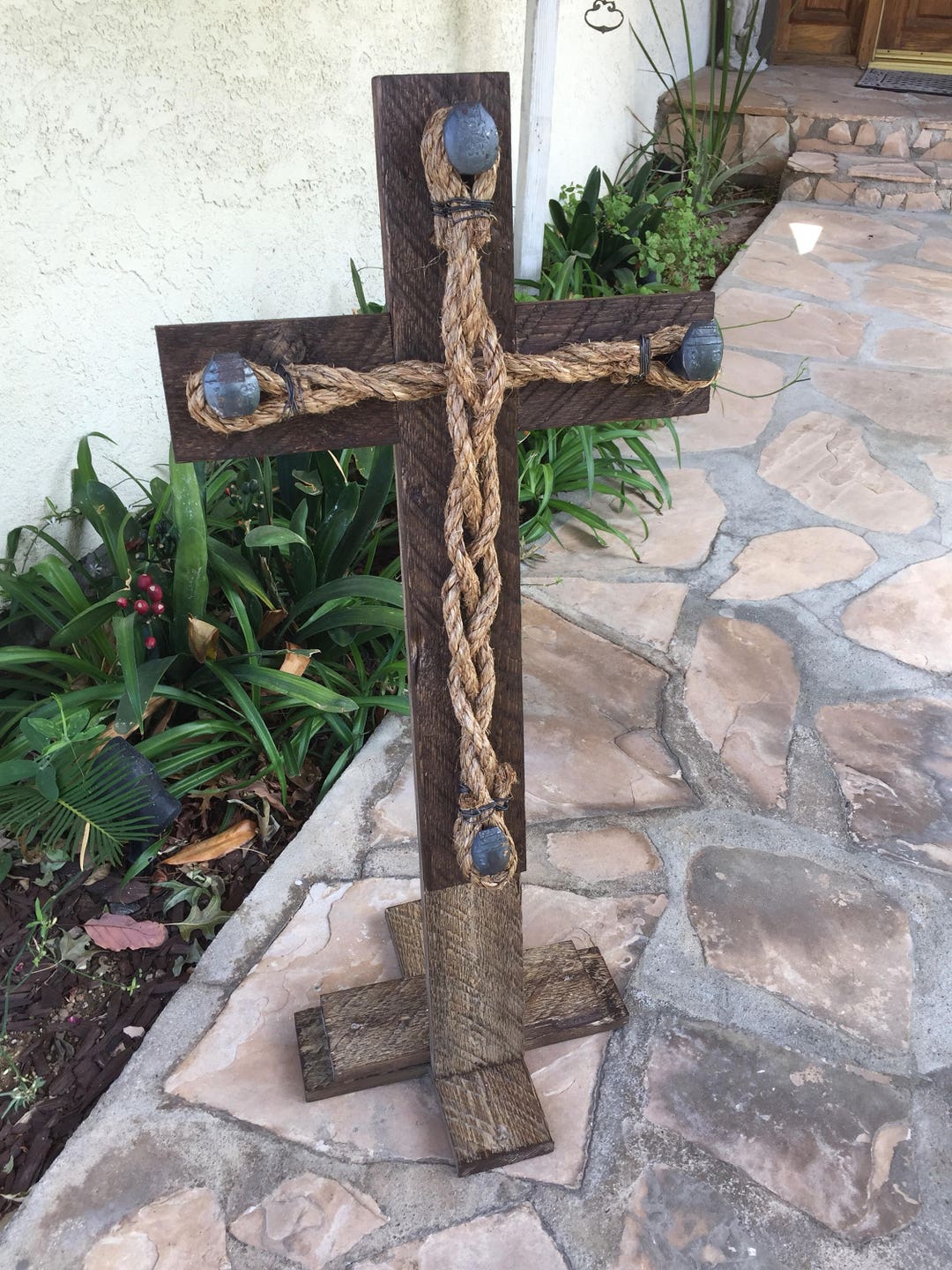 Wedding Braid Cross Table Top Stand - Etsy