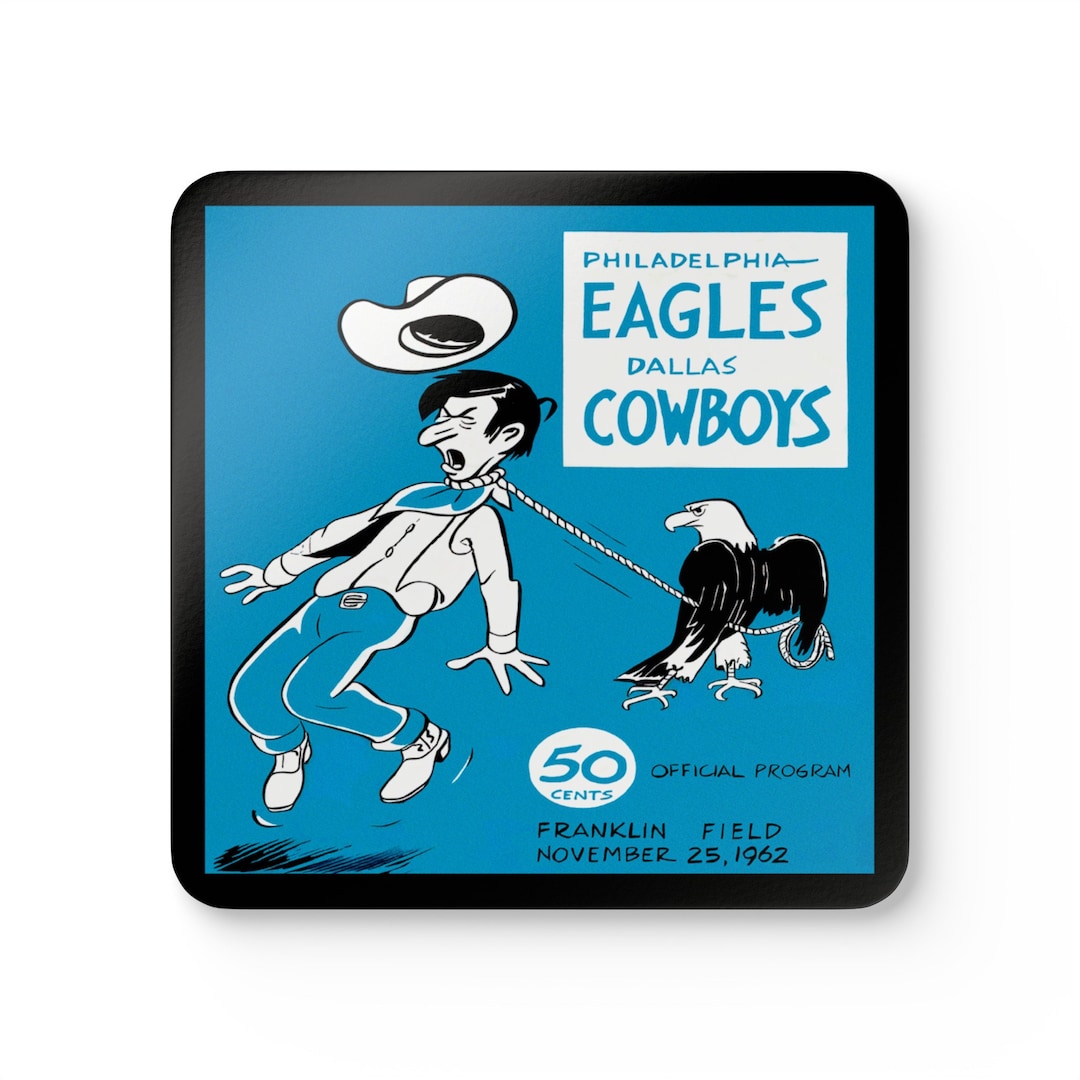 1962 Vintage Dallas Cowboys - Philadelphia Eagles Football Program ...