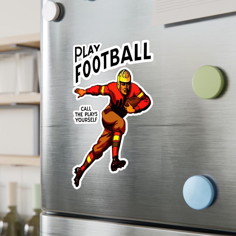 Football Play Call Kiss-cut Vinyl Decals - Customize Your Game Plans ...