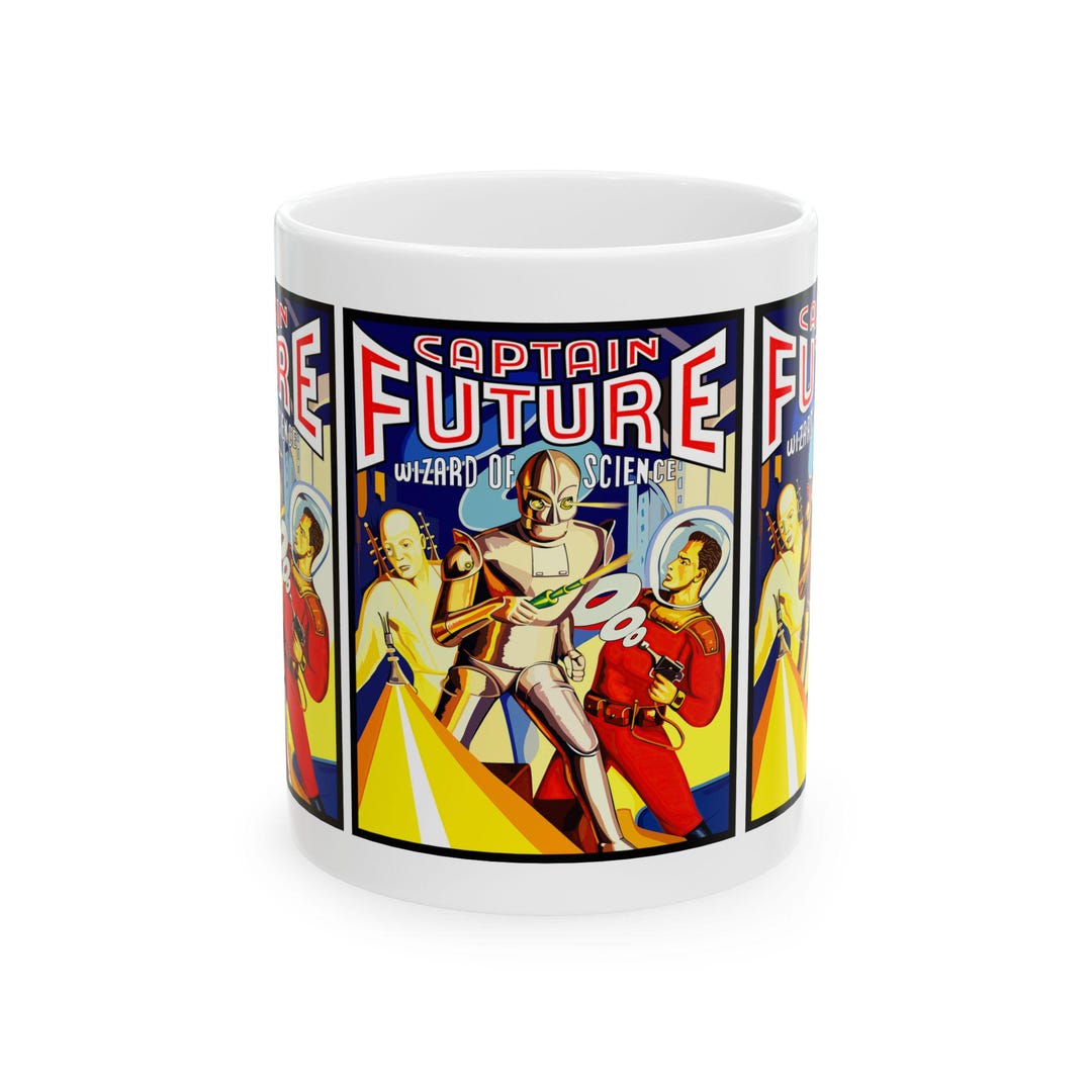 1940 Captain Future - Wizard of Science - Ceramic Mug, (11oz, 15oz) - Etsy