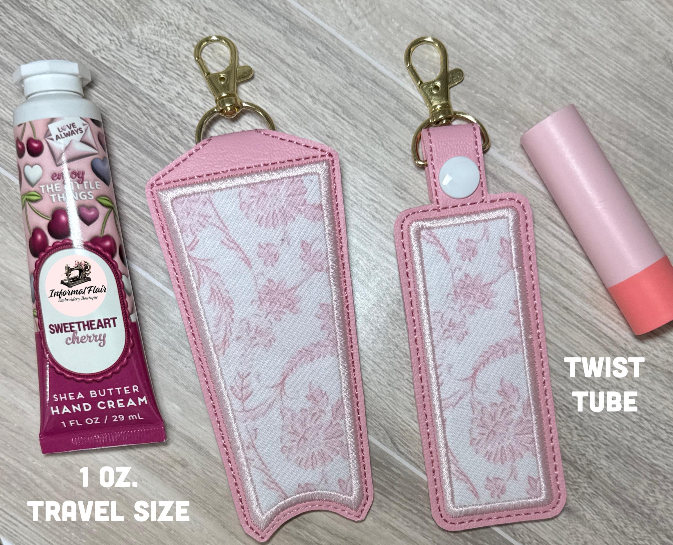 Lotion / Lip Balm Holder Keychain Key Fob - Etsy