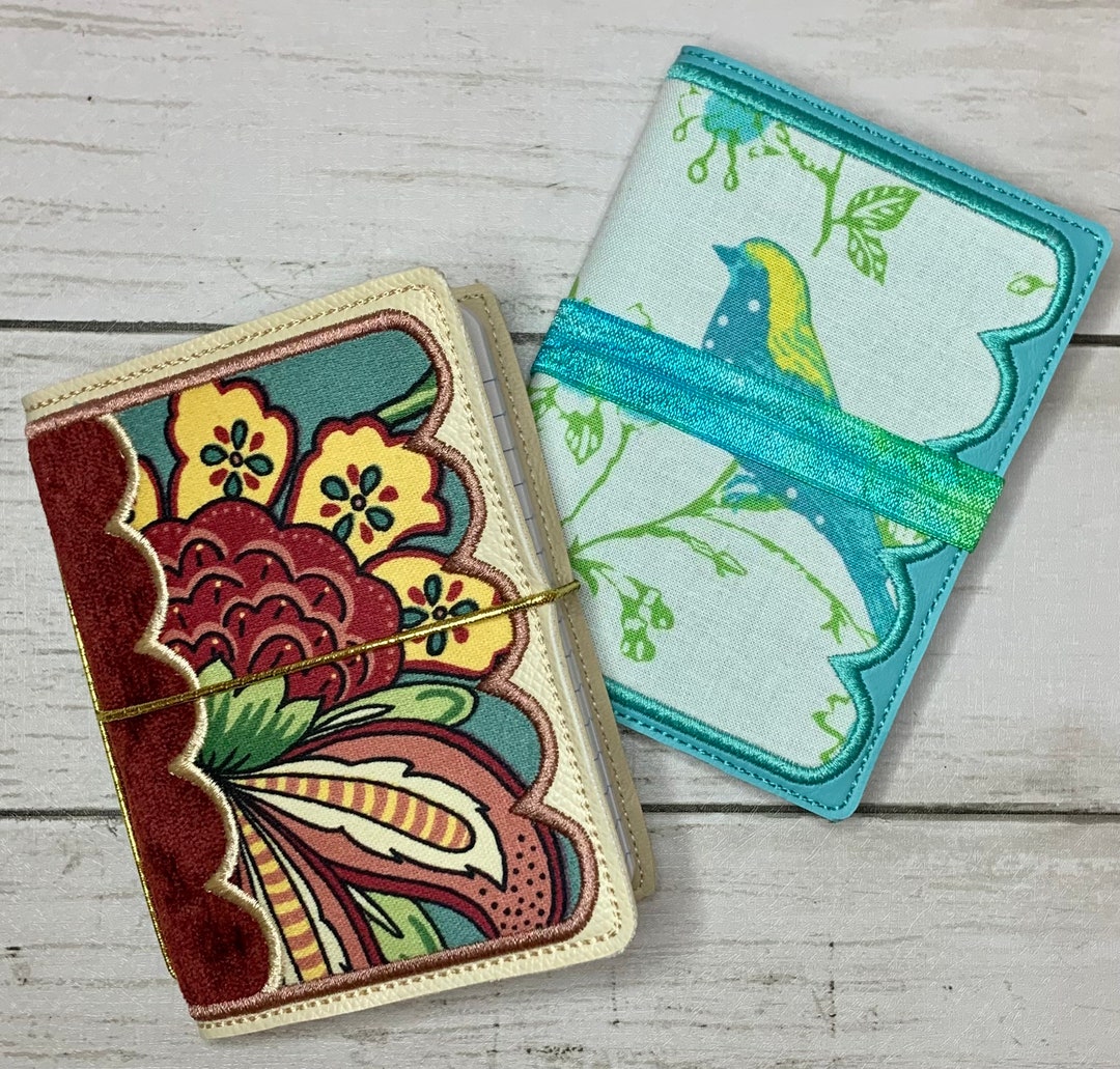 Mini Notebook Cover - Etsy