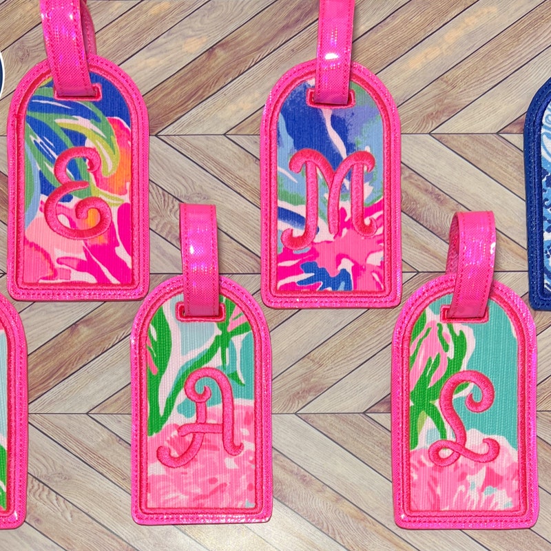 Fabric Luggage Tag - Etsy