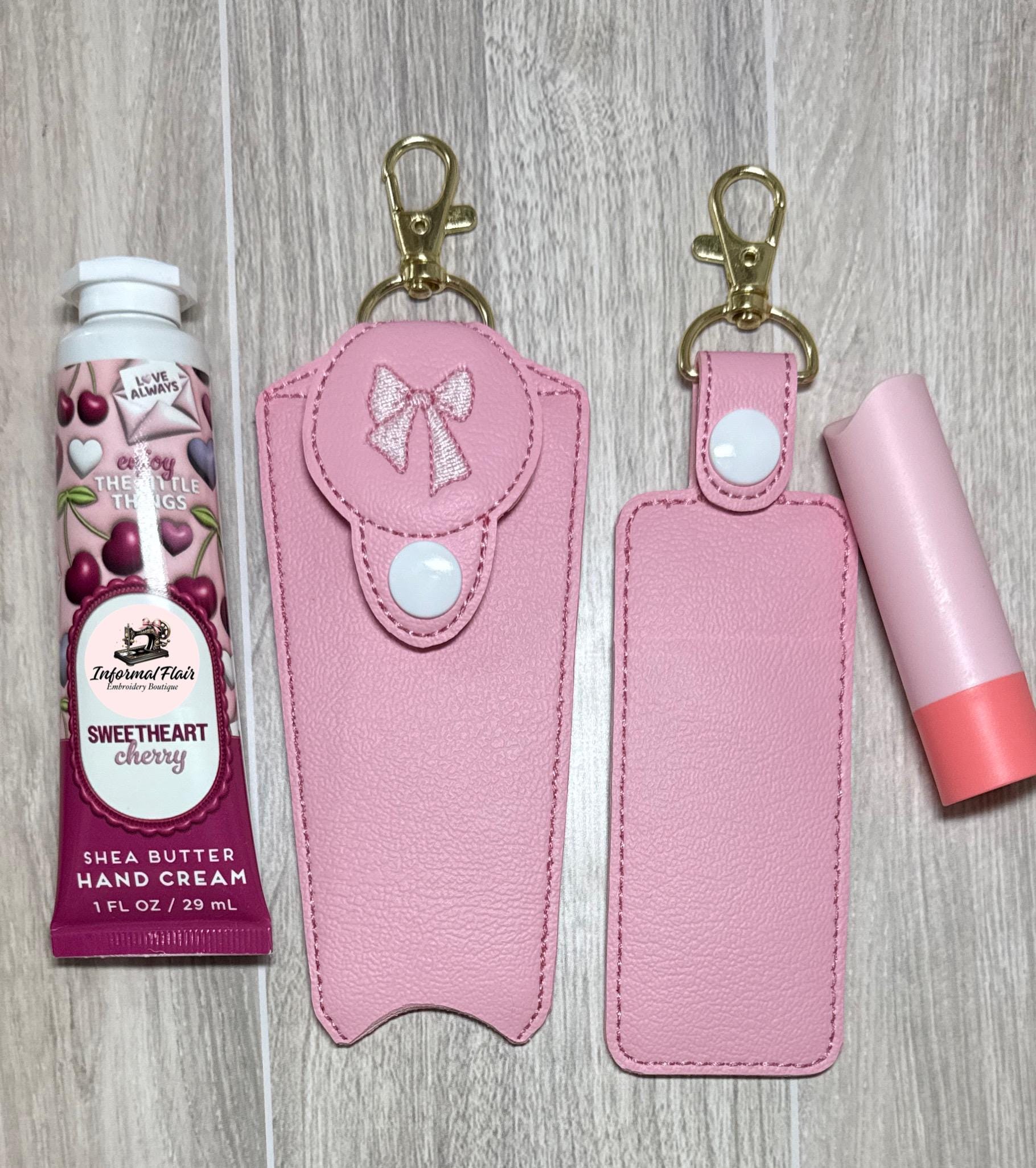 Lotion / Lip Balm Holder Keychain Key Fob - Etsy