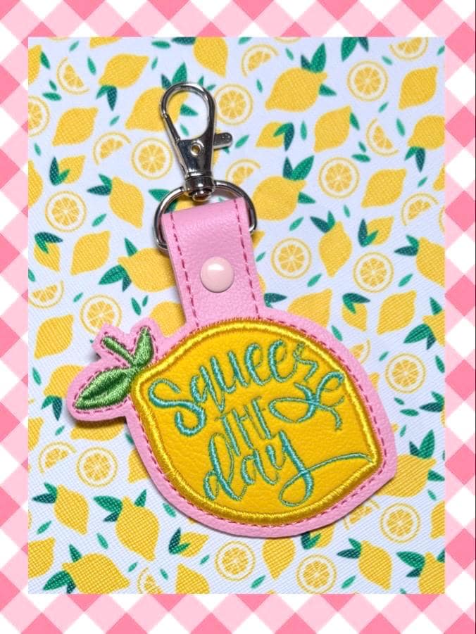 Lemon Keychain / Decoative Fob / Handbag Charm - Etsy
