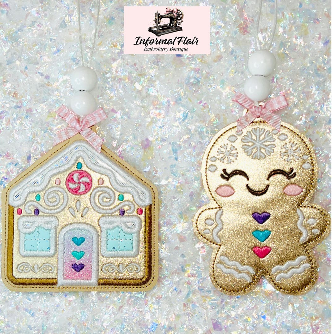 Gingerbread Candyland Christmas Tree Ornament Decor - Etsy