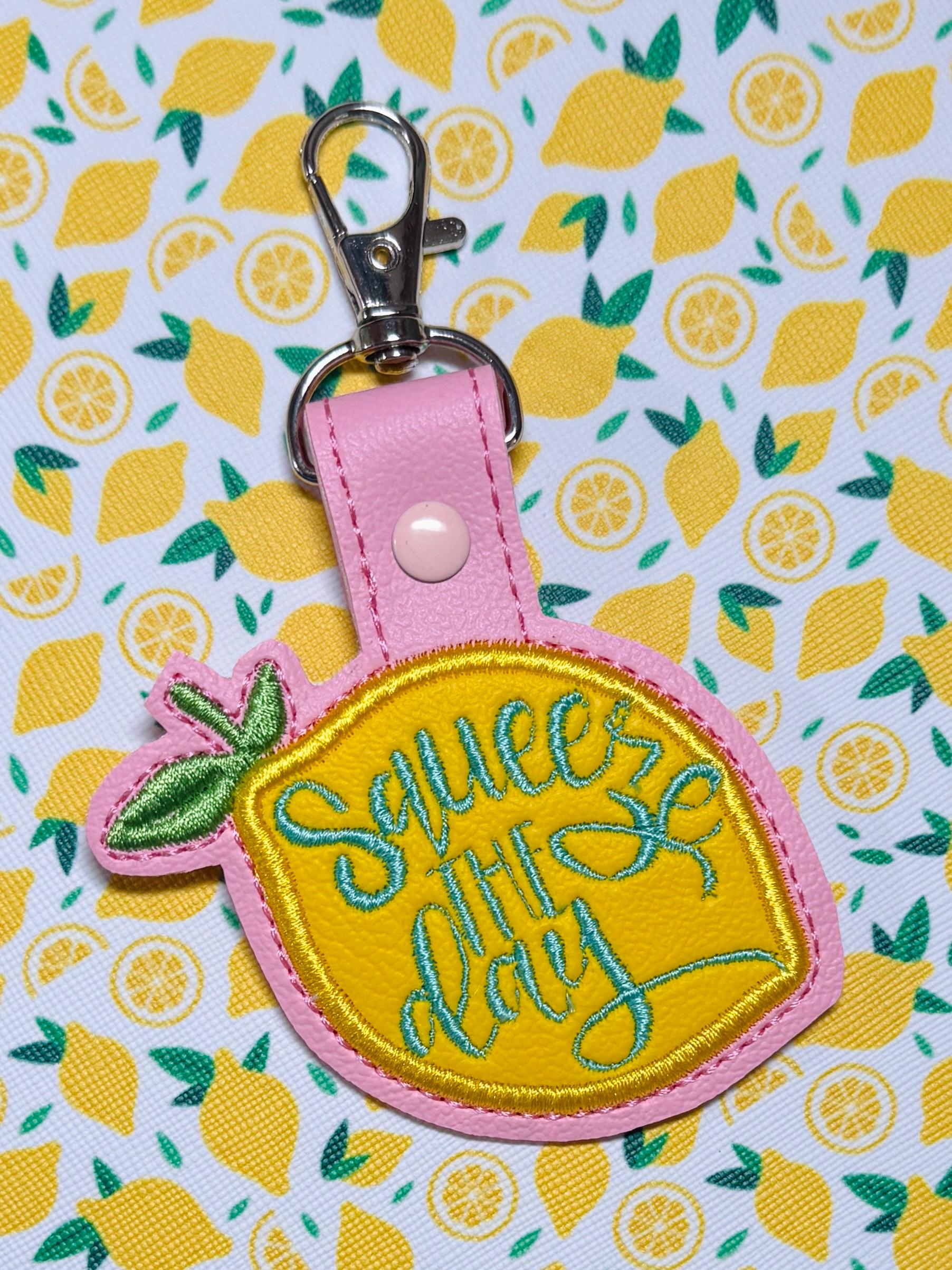 Lemon Keychain / Decoative Fob / Handbag Charm - Etsy