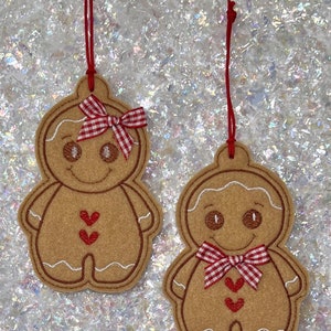 Gingerbread Christmas Ornaments - Etsy