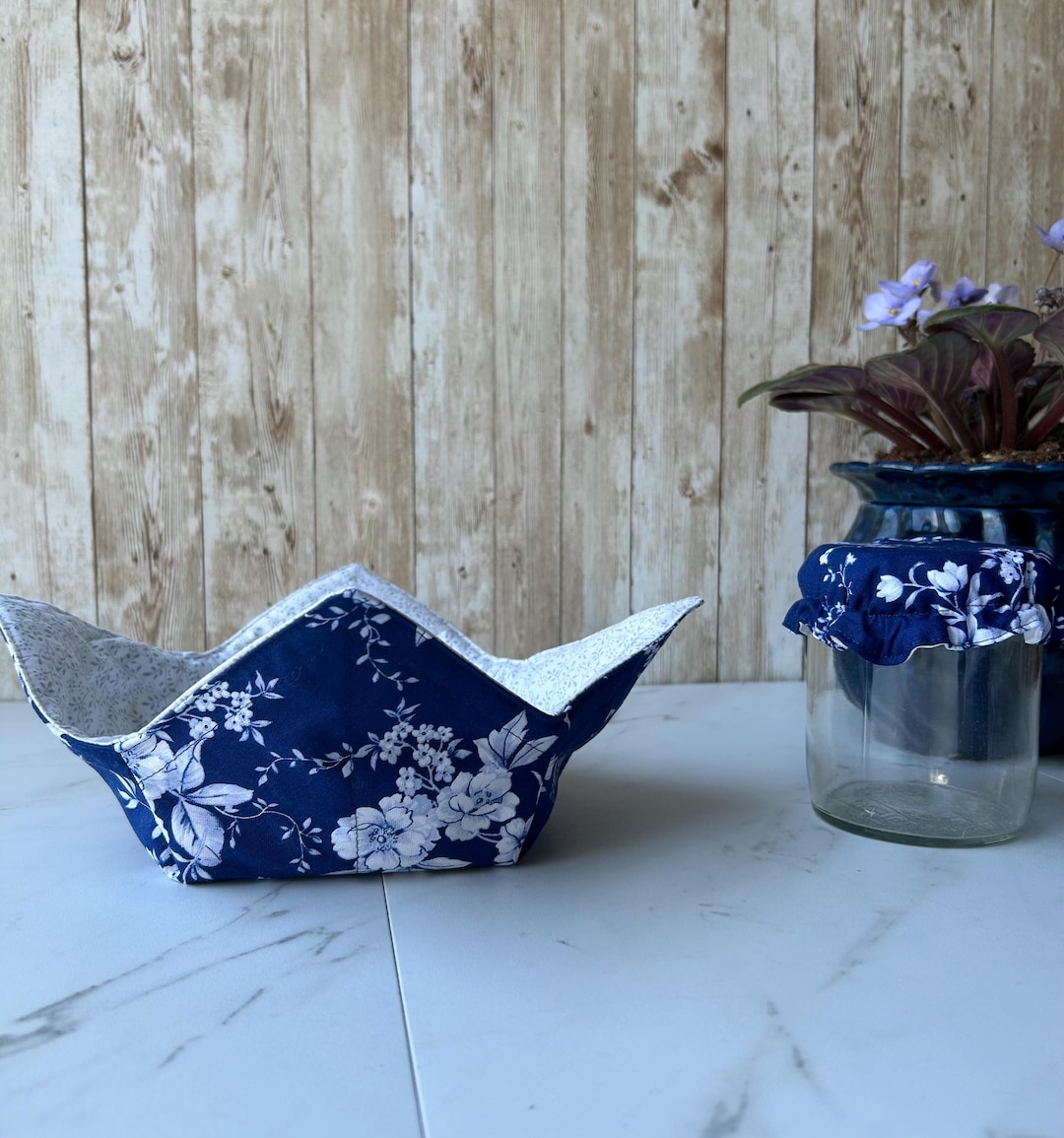 Microwave Bowl Cozy Floral Plate, Large & Regular Bowl Cozies - Etsy