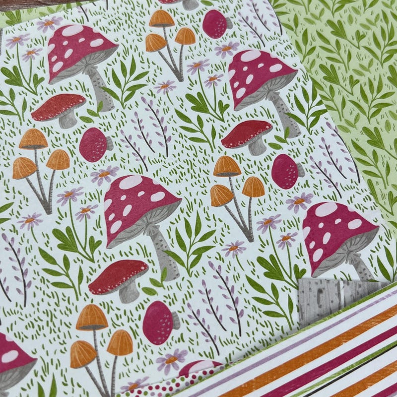 Toadstool Pattern - Etsy