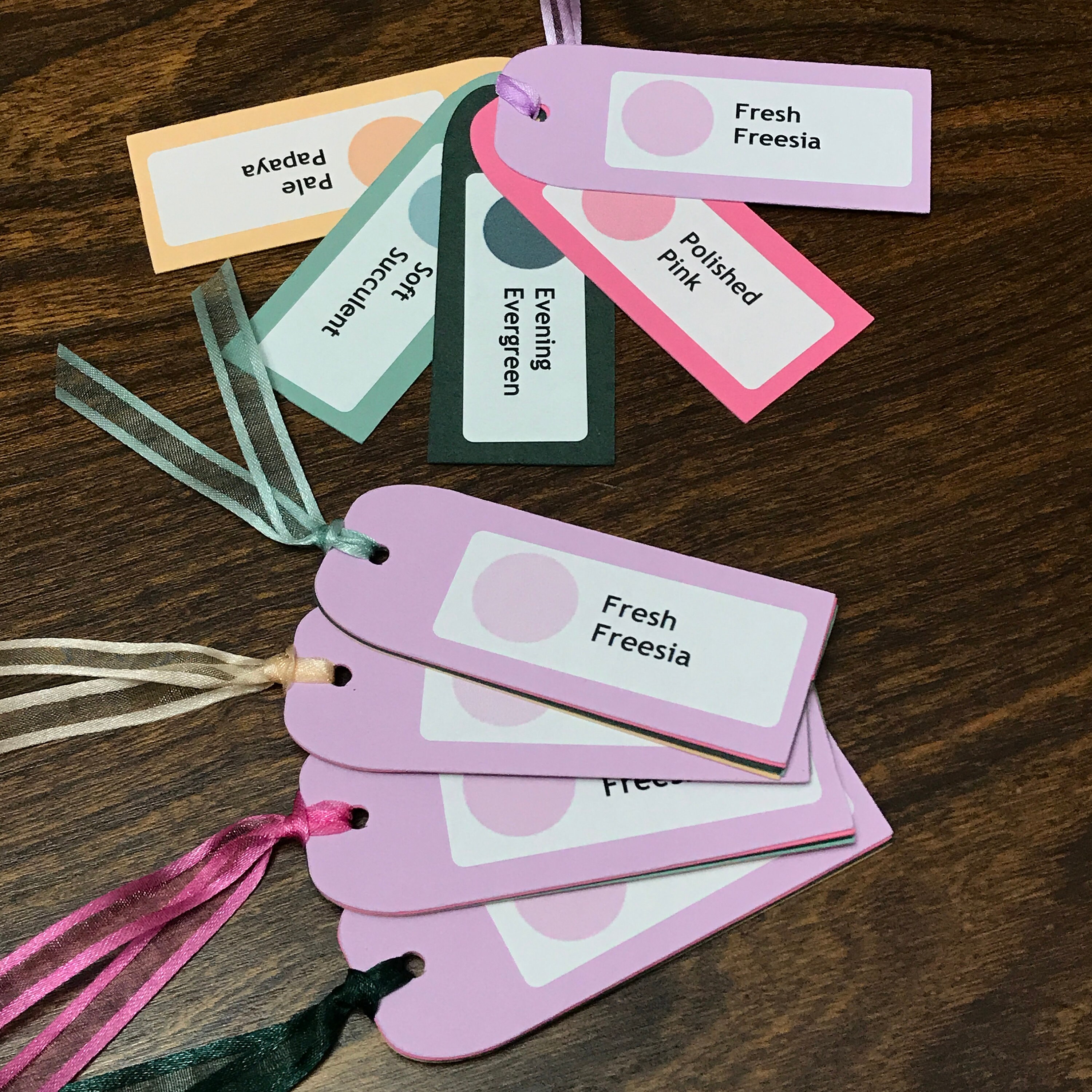 Stampin' Up! Color Labels: Current Colors & Swatches (digital Download ...
