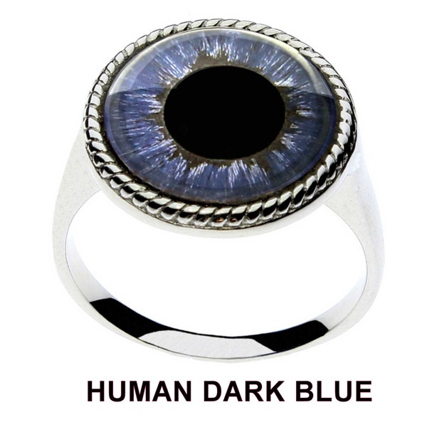 Glass Eye Ring - Etsy