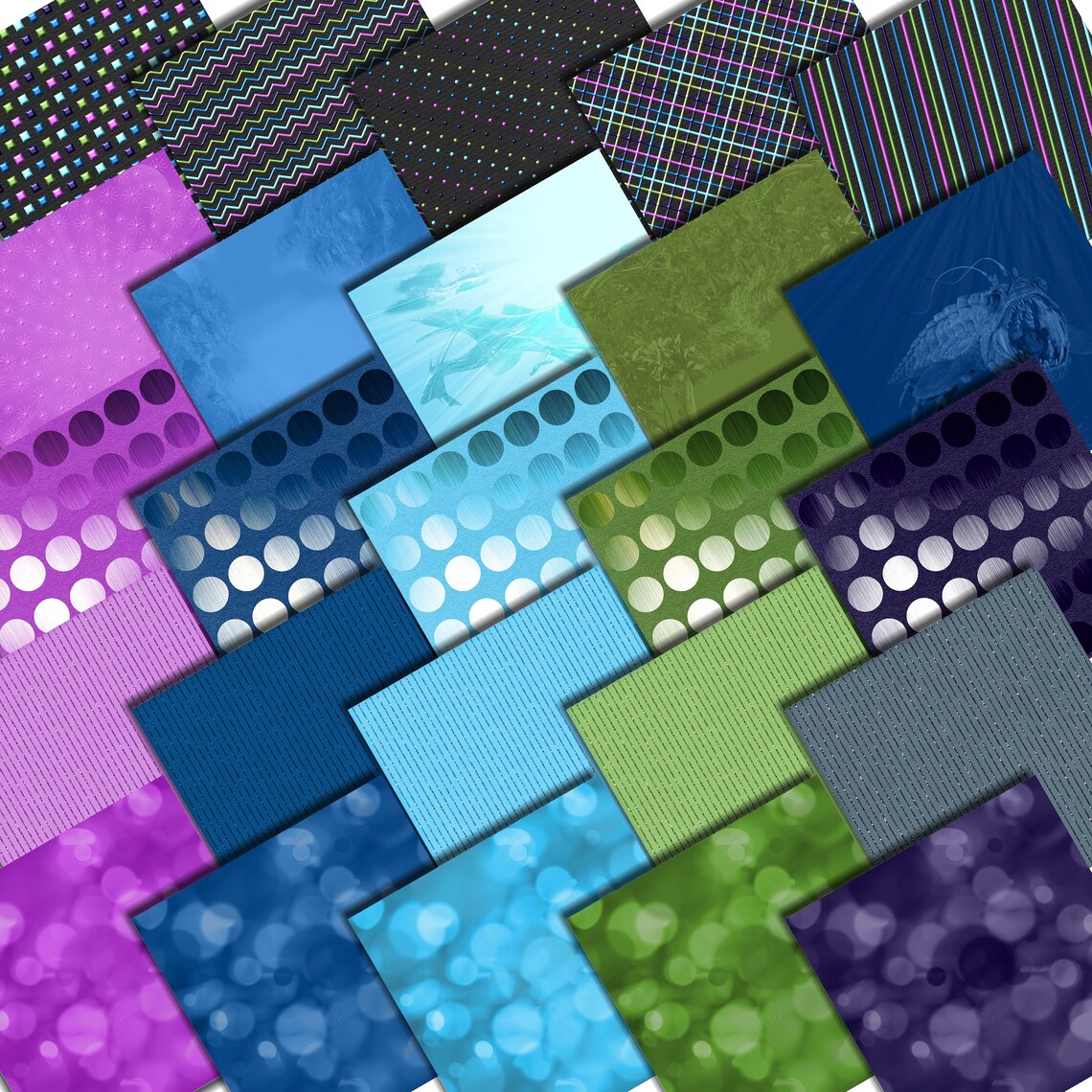 Avatar Digital Paper Pack With Clipart - Etsy