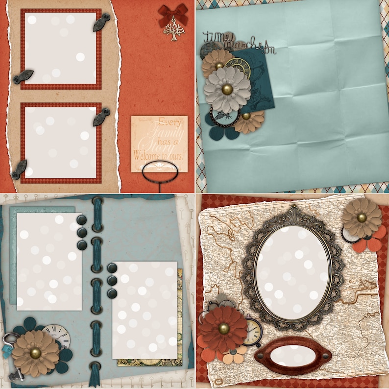 Family History Genealogy Scrapbook Kit - Etsy