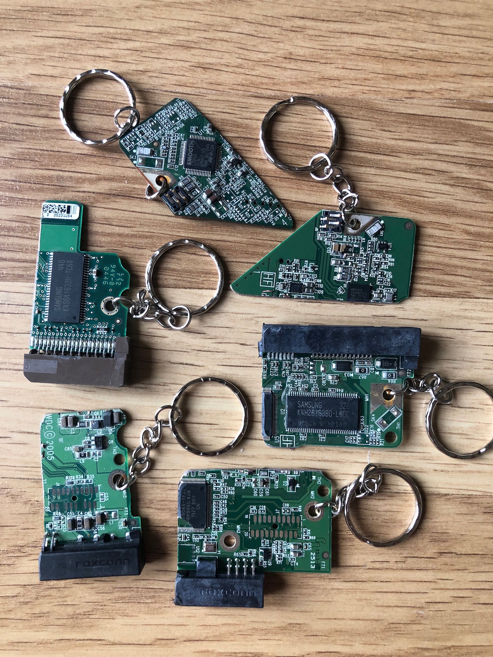 Upcycled Computer Keyring, Processor, RAM Keyring, Christmas Gift ...