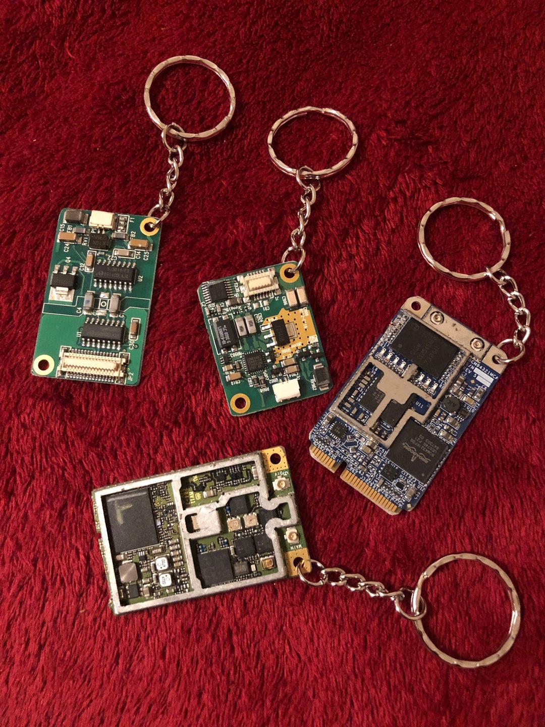 Wifi Keyring Limited Edition, Upcycled Geeky Keychain Gift Unusual ...