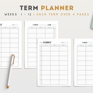 Printable Homeschool Planner Bundle | Moms & Kids | Lesson Planning ...