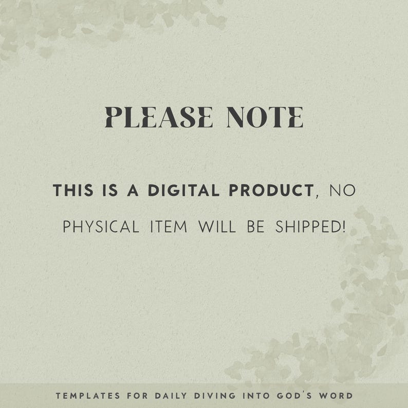 Bible Study Methods Printable Template Bundle | Verse Mapping | SOAP ...