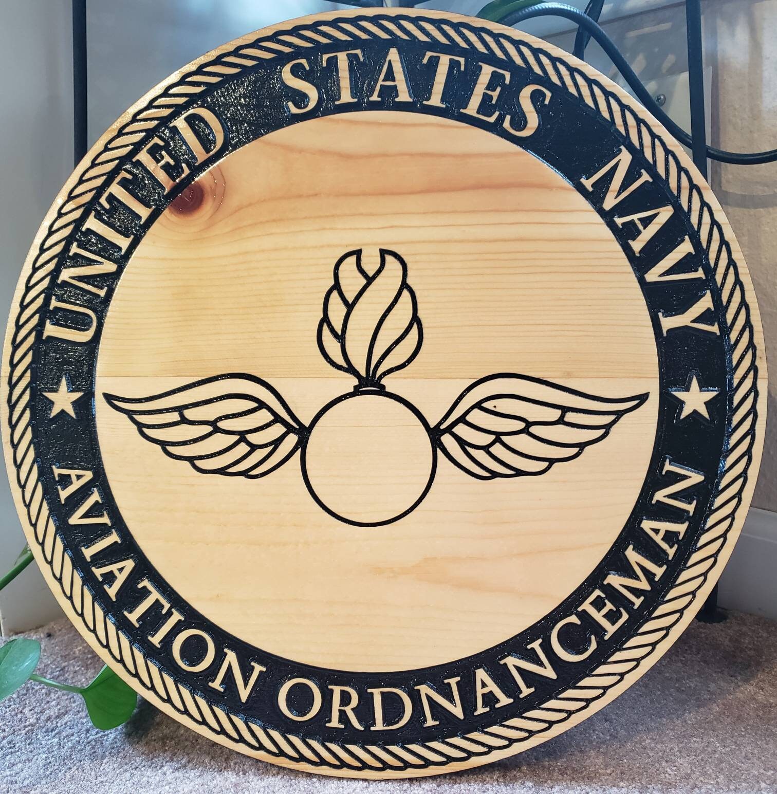United States NAVY Aviation Ordnanceman Plaque | Etsy
