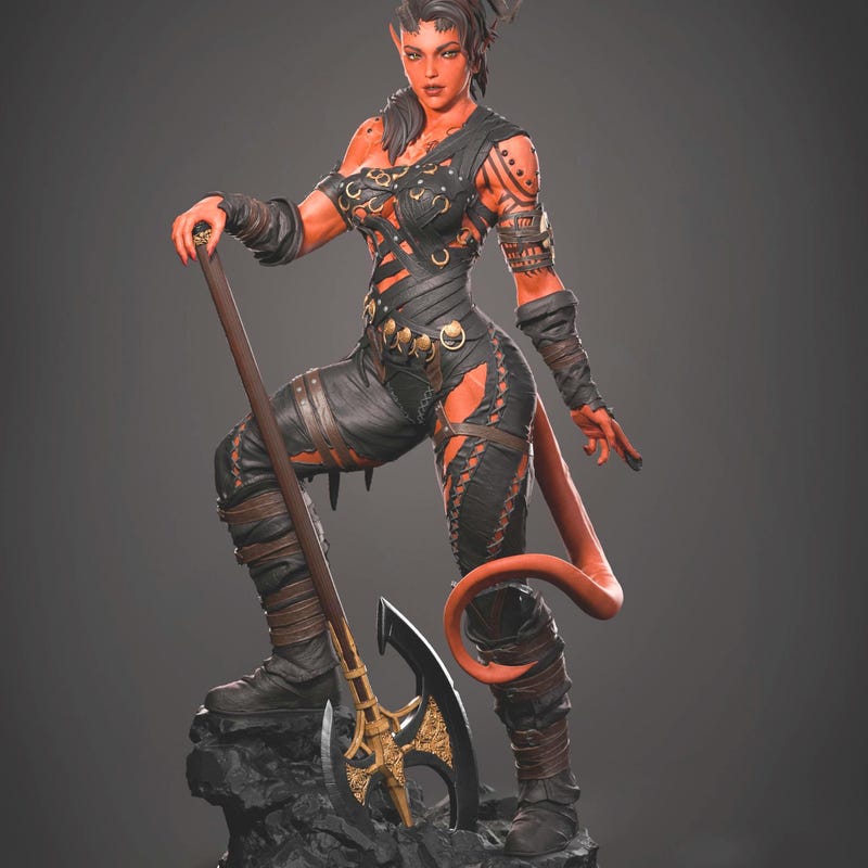 Baldurs Gate Statue - Etsy