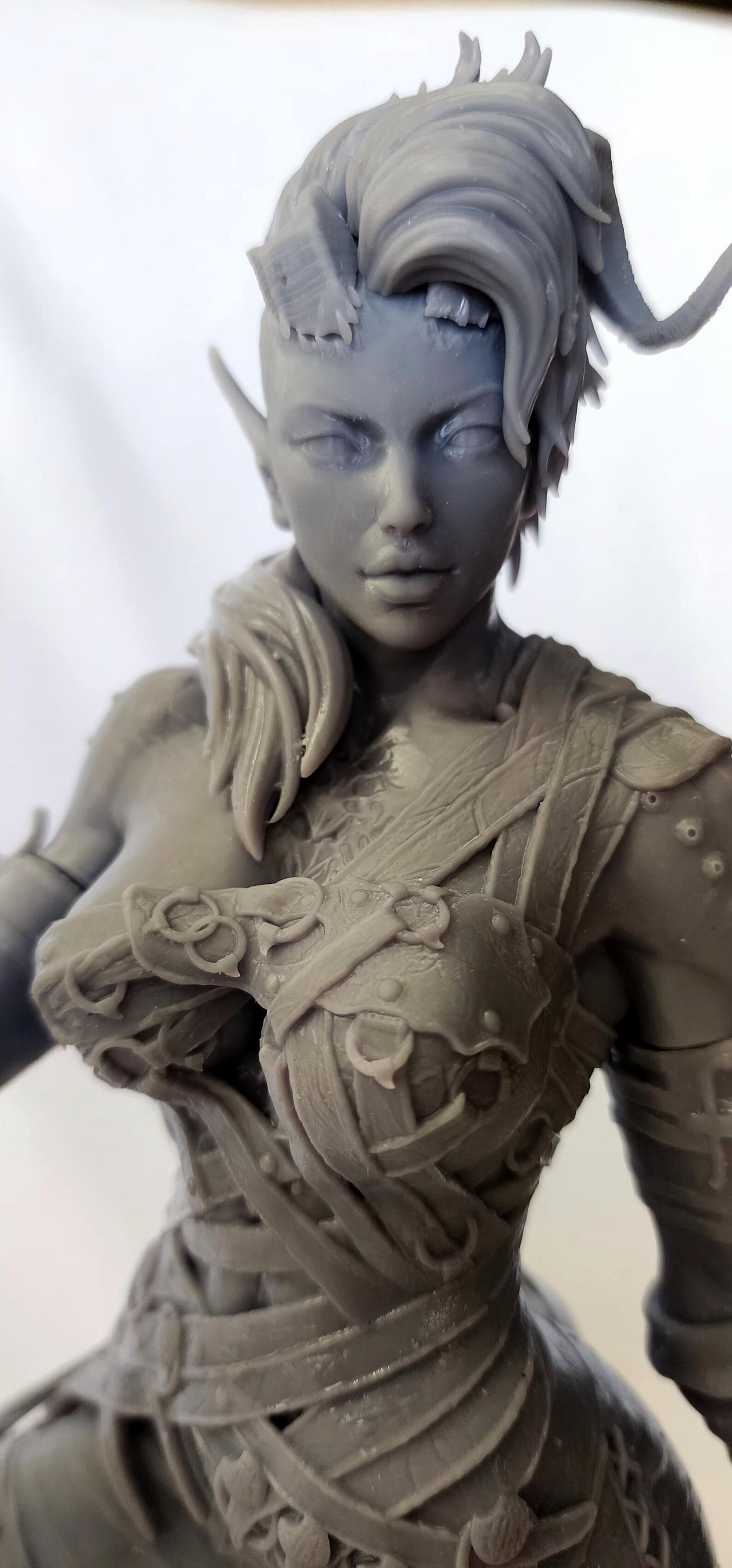 Karlach Cliffgate Baldur's Gate Resin Printed Statue Paintable - Etsy